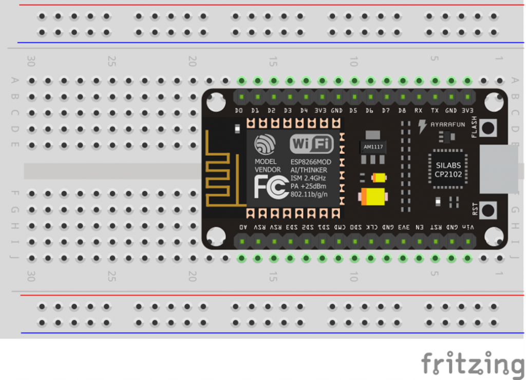 การเขียนโค้ดให้หลอดไฟ LED บนบอร์ด NodeMCU ESP8266 – Arnut Blogs