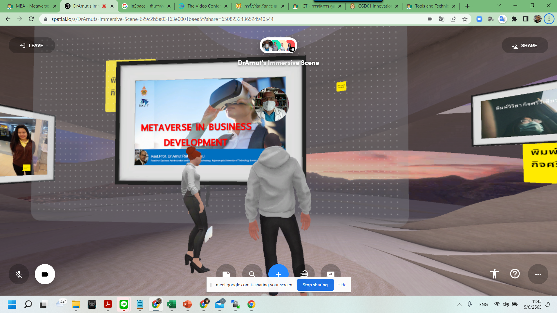 บรรยายพิเศษ Metaverse in Business Development นักศึกษา MBA รุ่น 16 – Arnut Blogs