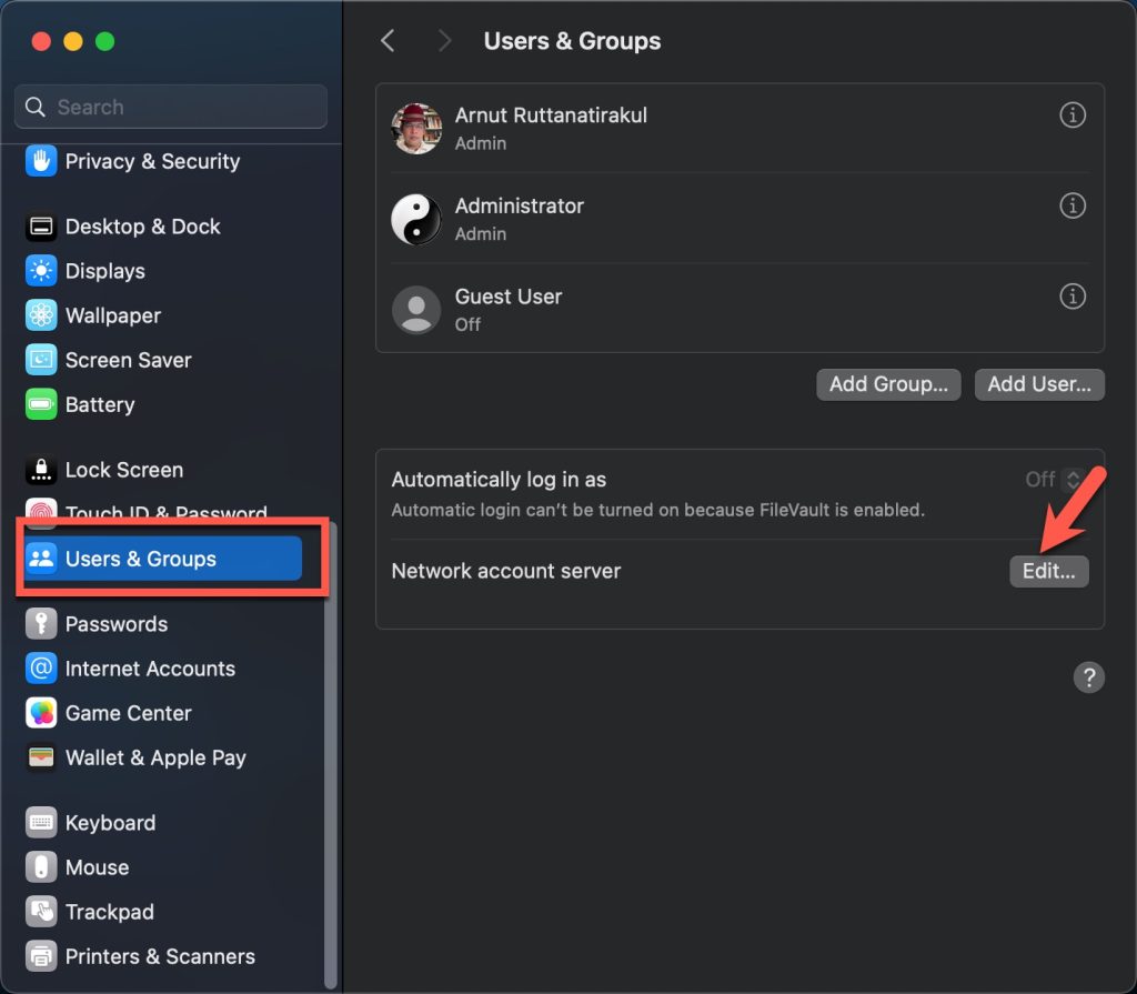 การเปลี่ยนรหัสผ่าน root ของ Macbook – Arnut Blogs